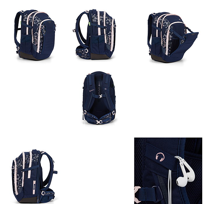 Satch Match Bloomy Breeze 5tlg Schulrucksack-Set | schulranzen.net