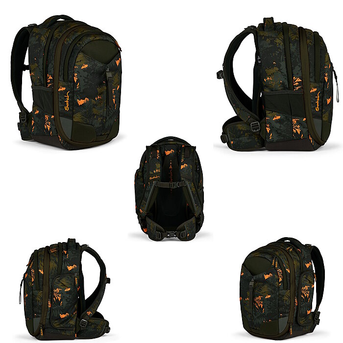 Satch Match Jurasic 2024 3tlg Schulrucksack-Set | schulranzen.net