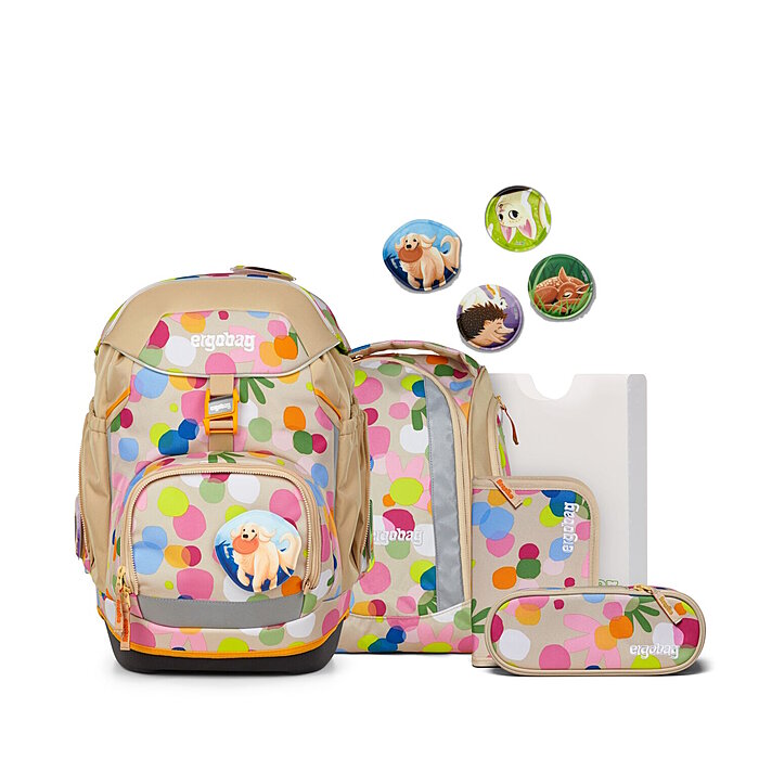 Ergobag Pack Flower PowBär Schulrucksack Set | schulranzen.net