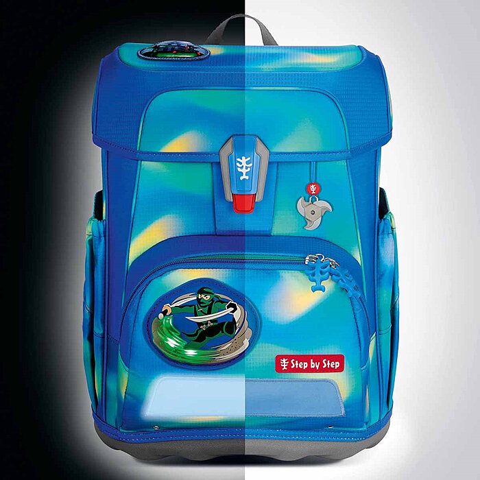 Step by Step CLOUD FLASH Schulranzen-Set Ninja Zazu | schulranzen.net