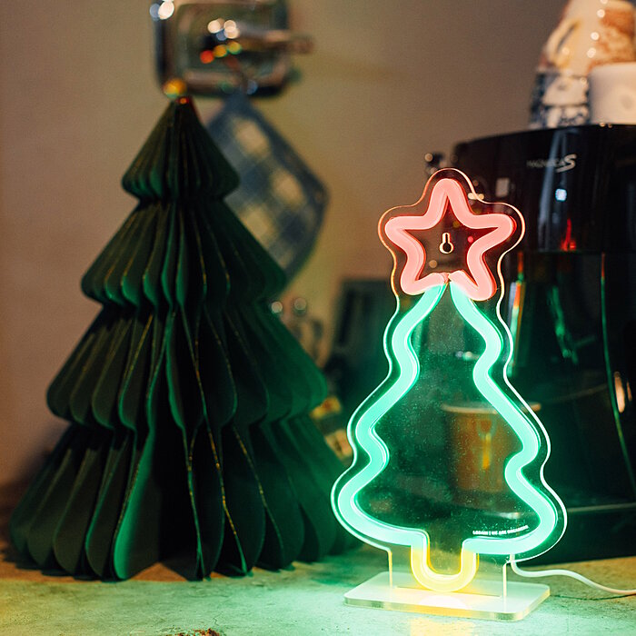 Legami NEON Licht Weihnachtsbaum | schulranzen.net