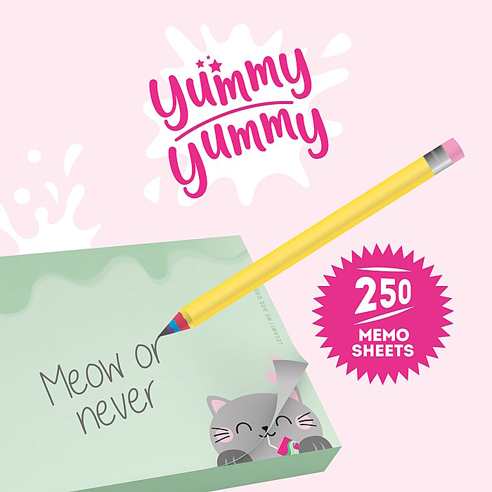 Legami Notizzettel YUMMY Memo Pad Kitty | schulranzen.net
