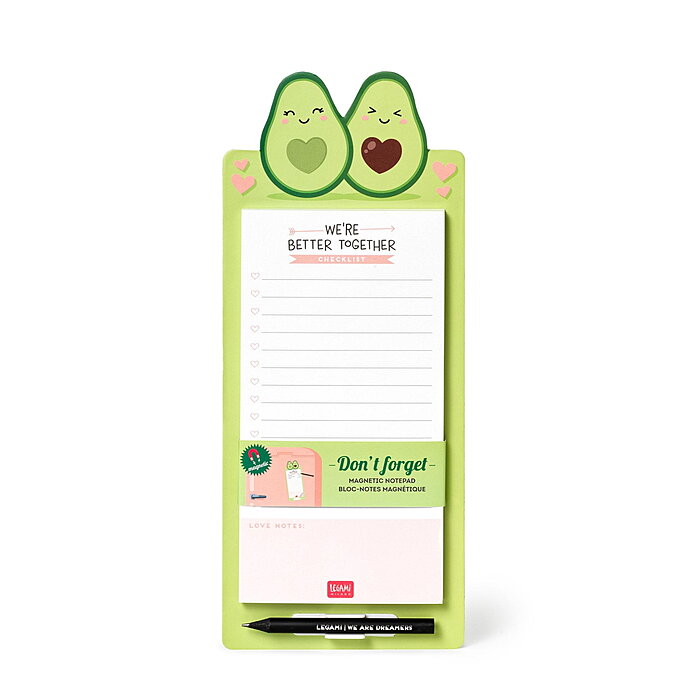Legami MAGN. NOTEPAD Avocado | schulranzen.net