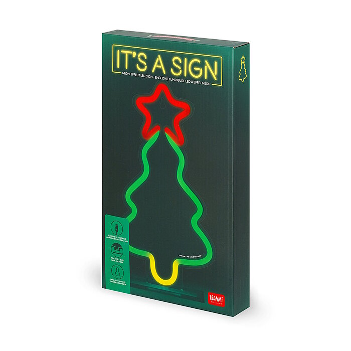 Legami NEON Licht Weihnachtsbaum | schulranzen.net