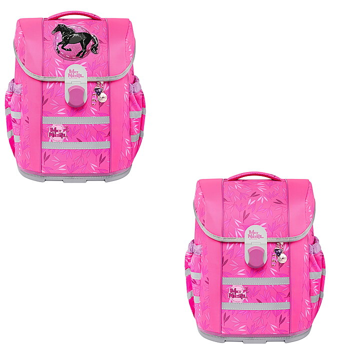 McNeill Ergo Mac2 Birdy mit Pferde McAddy Schulranzen Set | schulranzen.net