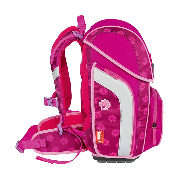 Scout Genius Pink Daisy Schulranzenset 4 tlg | schulranzen.net