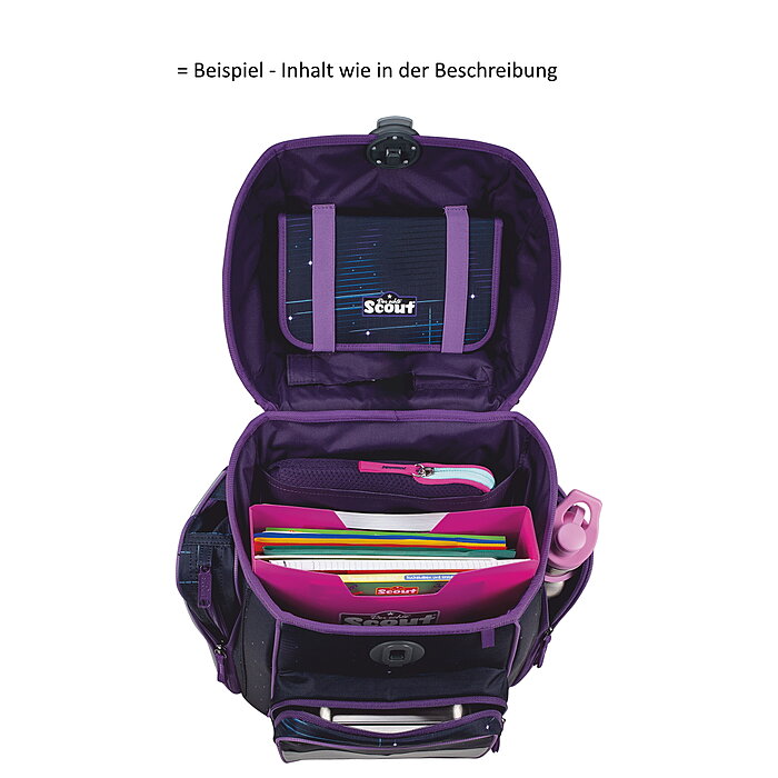 Scout Genius Exklusiv Safety Light Spooky Starlight Schulranzenset ...
