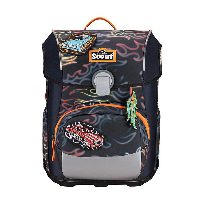 Scout Neo Flames Exklusiv Edition Safety Light Schulranzen Set ...