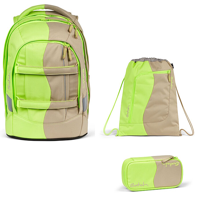 Satch Pack Double Trouble 3tlg Schulrucksack-Set | schulranzen.net