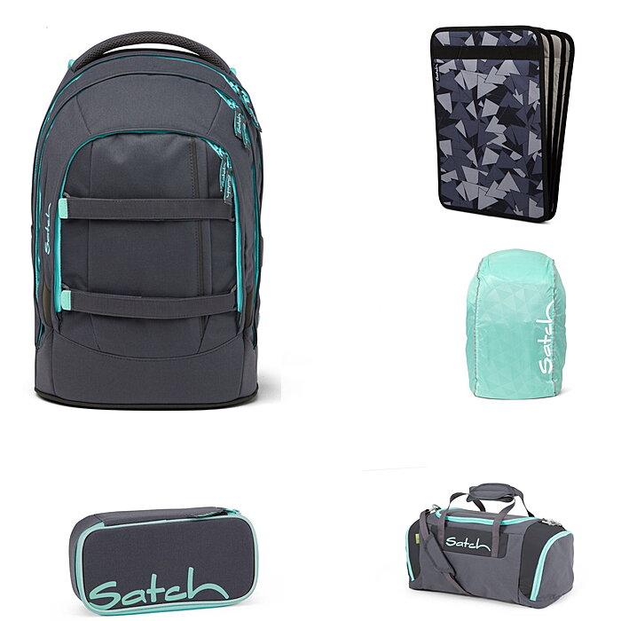 Satch Pack Mint Phantom Schulrucksack Set 5tlg | schulranzen.net