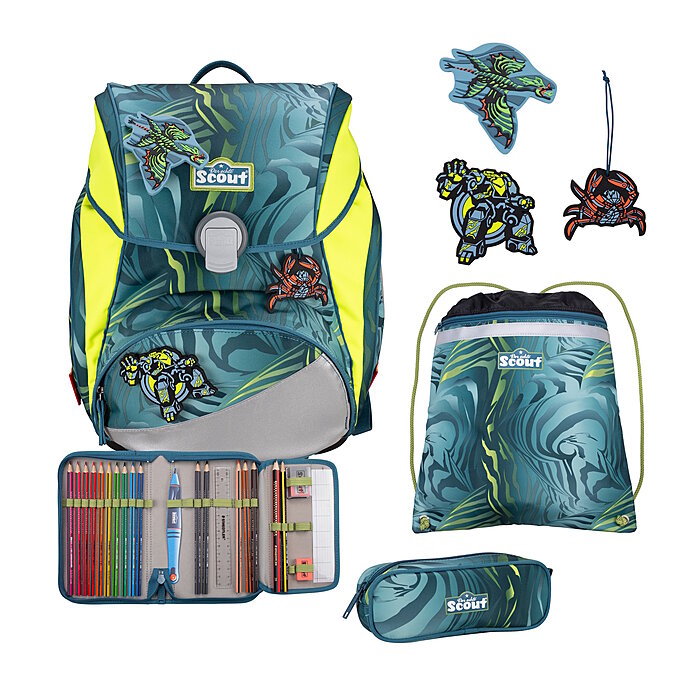 Scout Alpha DIN Action Schulranzensetset | schulranzen.net