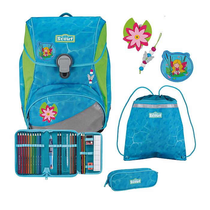 Scout Alpha Water Lily Schulrucksack-Set | schulranzen.net