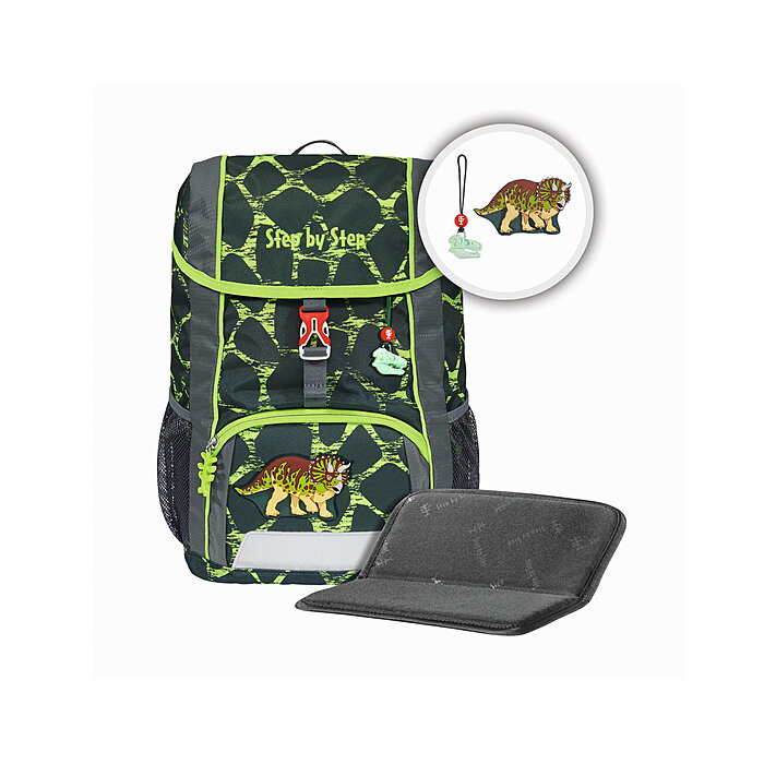 Step by Step KID Rucksack-Set Dino Tres, 3-teilig | schulranzen.net