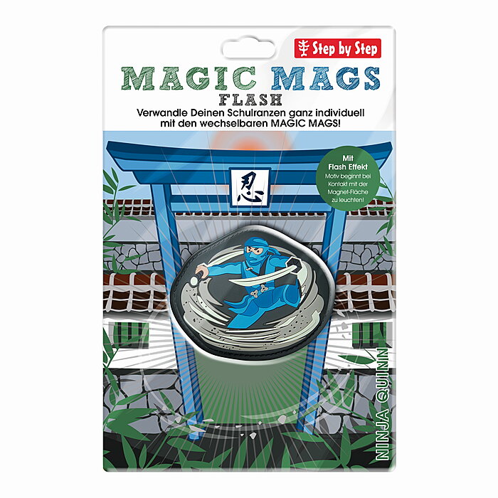 Step by Step MAGIC MAGS FLASH Ninja Quinn | schulranzen.net