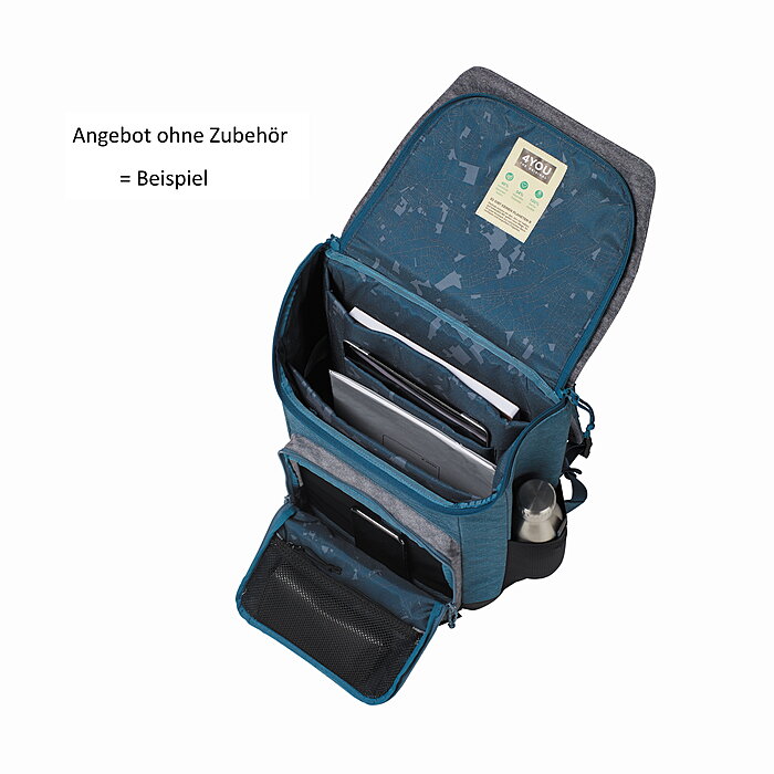 4YOU Streets Rucksack grau | schulranzen.net