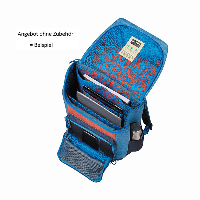 4YOU Reefs Rucksack dunkelblau | schulranzen.net